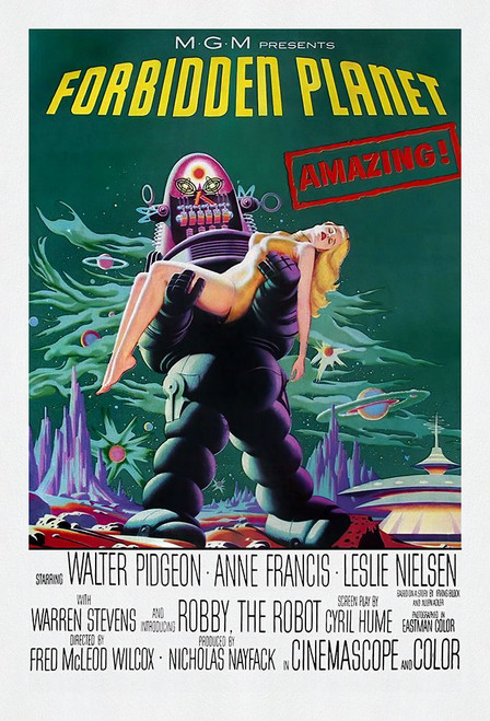 Forbidden Planet Poster Print - Screendoor - Posterazzi