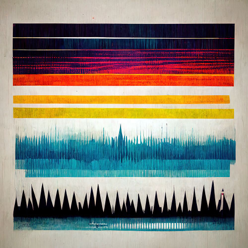 Waveform 9 Poster Print - Screendoor - Posterazzi