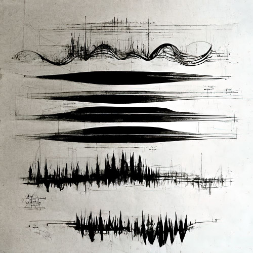 Waveform 4 Poster Print - Screendoor - Posterazzi
