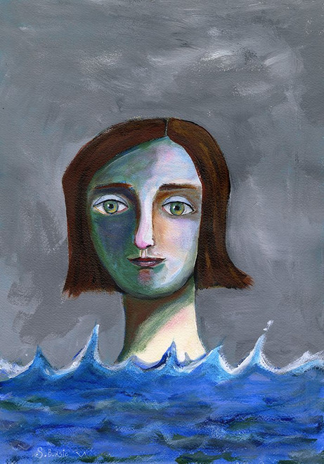 Swimming Girl Poster Print - Sharyn Bursic - Posterazzi