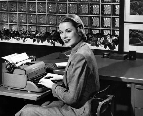 Grace Kelly In Her Days As A Model Around 1950 Poster Print - Posterazzi
