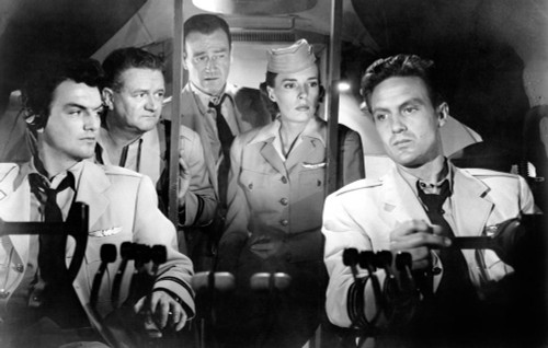 The High And The Mighty, William Campbell, Wally Brown, John Wayne, Doe ...