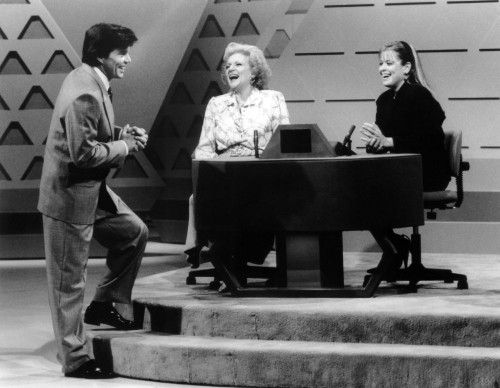 The $25,000 Pyramid, From Left: Host John Davidson, Betty White ...
