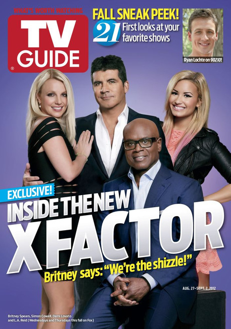 The X Factor, Britney Spears, Simon Cowell, Demi Lovato, And L. A. Reid ...