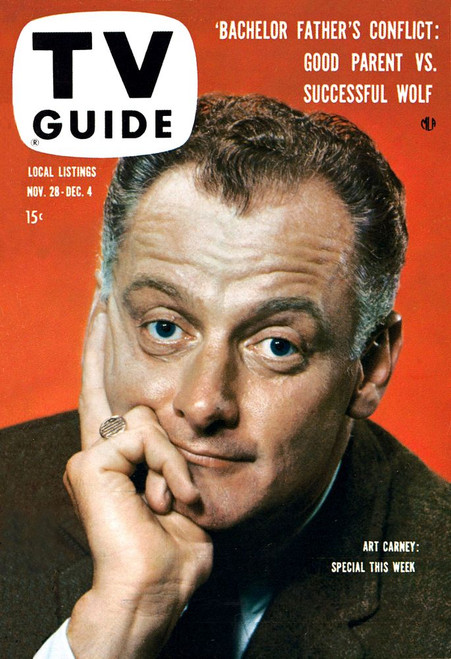 The Art Carney Special, Art Carney, Tv Guide Cover, November 28 ...