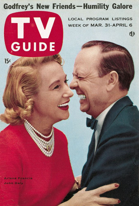 What'S My Line?, From Left: Arlene Francis, John Daly, Tv Guide Cover ...