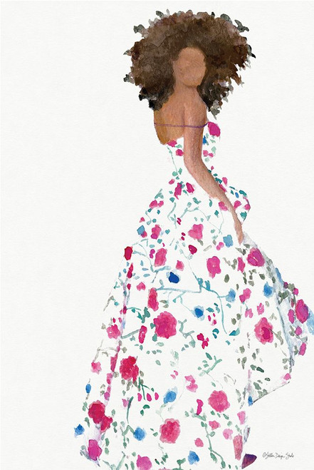 Floral Gown 1 Poster Print - Stellar Design Studio # VARPDXSDS911 ...