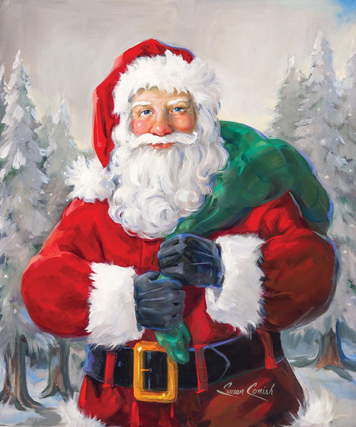 Classic Santa Poster Print - Susan Comish # VARPDXSCM200704 - Posterazzi