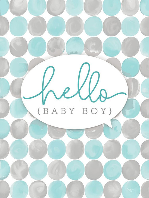 Hello Baby Boy Poster Print - Mollie B. # VARPDXMOL2486 - Posterazzi