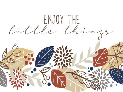 Enjoy the Little Things Poster Print - Kimberly Allen ...