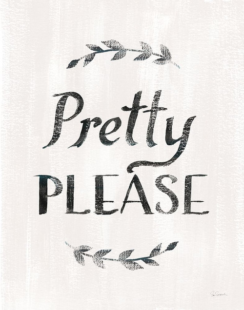 Pretty Please v2 Poster Print - Sue Schlabach # VARPDX75063 - Posterazzi