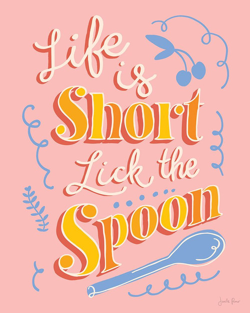 Life is Short I Poster Print - Janelle Penner # VARPDX77393 - Posterazzi