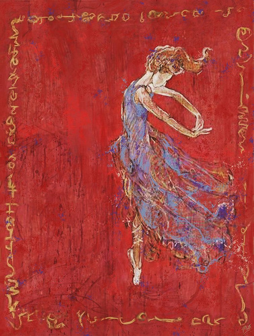 Red Dancer II Poster Print - Marta Wiley (18 x 24) - Posterazzi