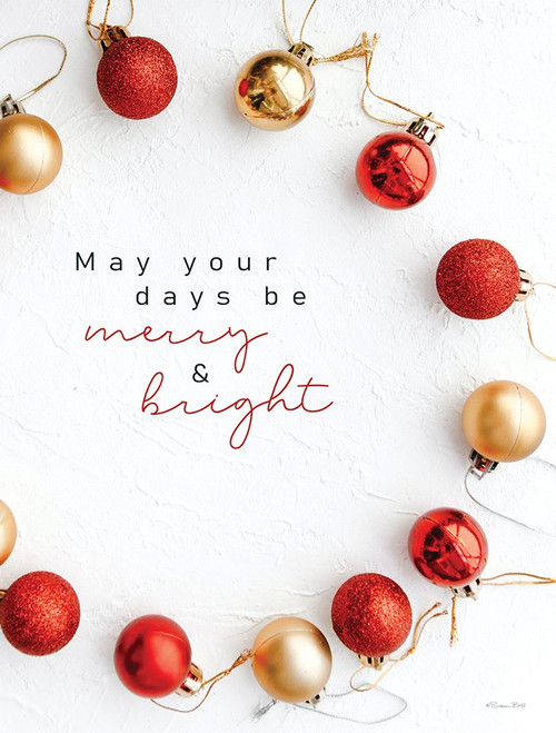 Merry And Bright Poster Print - Susan Ball - Posterazzi