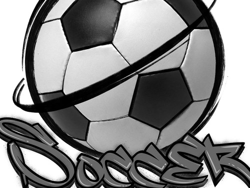 BW Graffiti Sports 4 Poster Print - Marcus Prime - Posterazzi