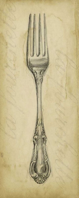 Antique Fork Poster Print - Ethan Harper - Posterazzi