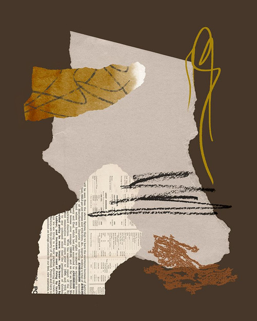 Paper Collage II Poster Print - Melissa Wang - Posterazzi