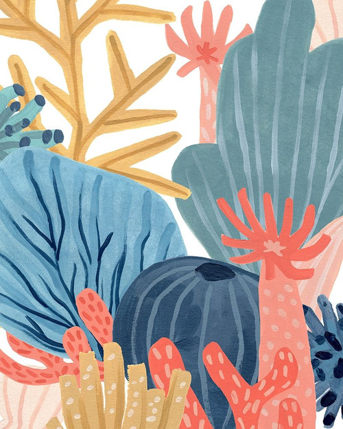 Paper Reef IV Poster Print - June Erica Vess - Posterazzi