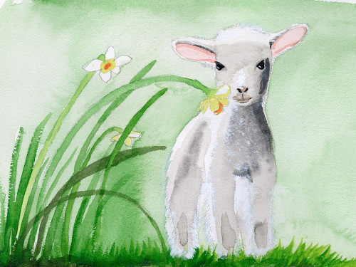 Baby Spring Animals IV Poster Print - Alicia Ludwig - Posterazzi