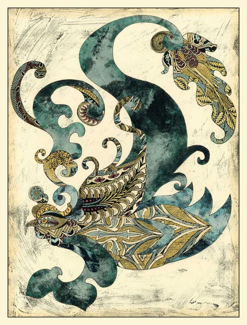 Royal Phoenix Poster Print - Chariklia Zarris - Posterazzi