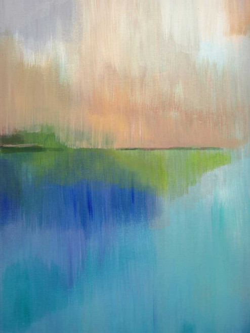 Peaks Bay I Poster Print - Alison Jerry - Posterazzi