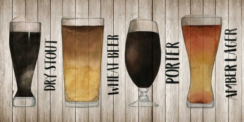 Beer Chart II Poster Print - Grace Popp - Posterazzi