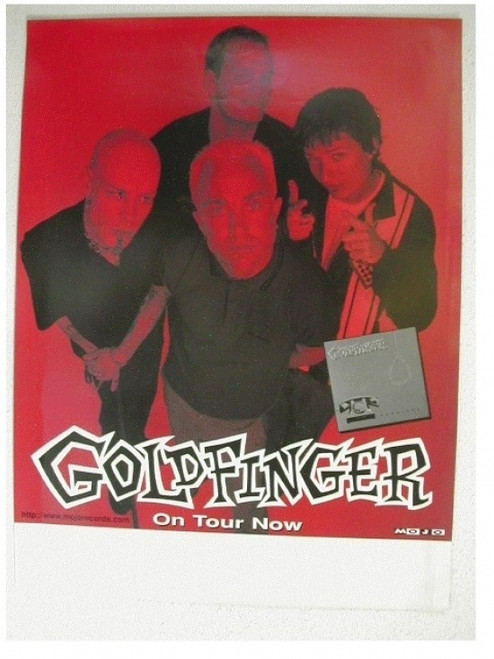 Goldfinger On Tour Poster - Item # RAR9992629 - Posterazzi