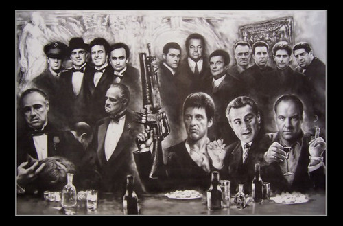 Gangsters Collage Poster Print - Item # VARXPS0652 - Posterazzi