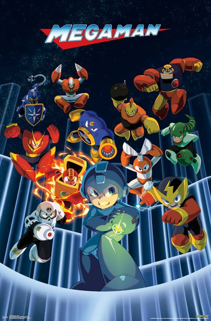 Mega Man - Group Poster Print - Item # VARTIARP15792 - Posterazzi