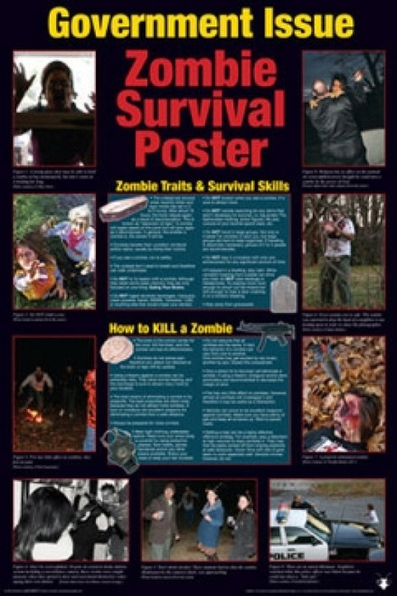 Zombie Survival Guide Poster Poster Print - Item # VARSCO5454 - Posterazzi