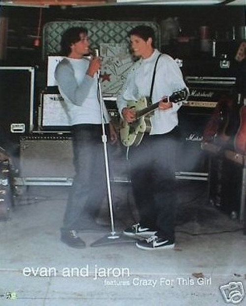 Evan & Jaron Crazy For This Girl Poster - Item # RAR99914508 - Posterazzi