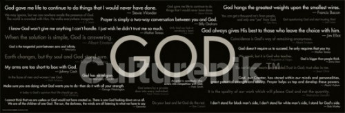 God Quotes - Slim Poster Poster Print - Item # VARIMPSP0329R - Posterazzi