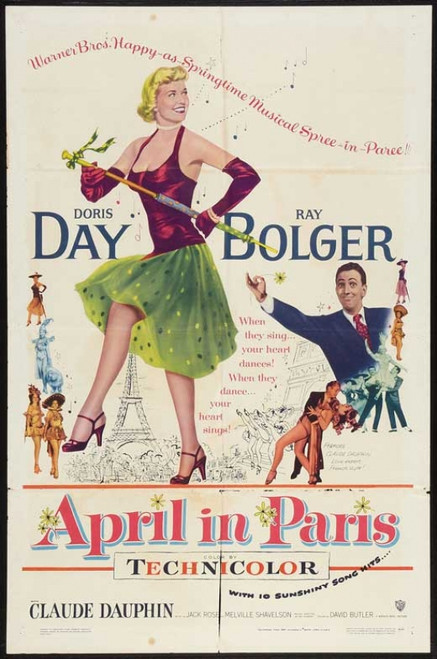 April in Paris Movie Poster (11 x 17) - Item # MOVAB27153 - Posterazzi