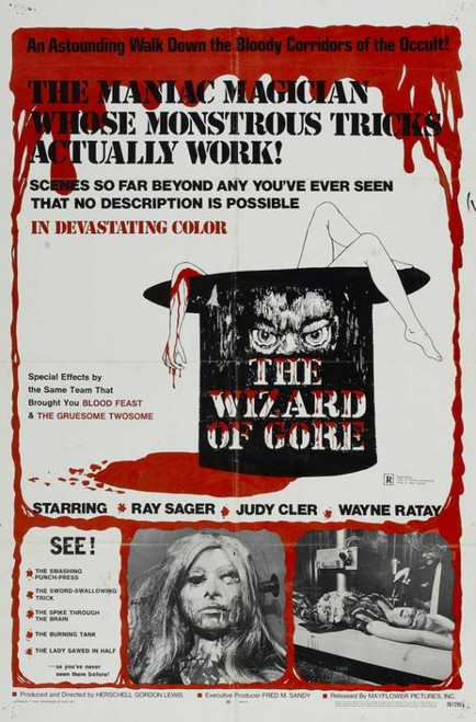 The Wizard of Gore Movie Poster (11 x 17) - Item # MOVGJ6279 - Posterazzi