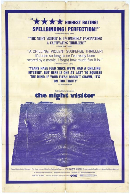 The Night Visitor Movie Poster (11 x 17) - Item # MOVEE9552 - Posterazzi