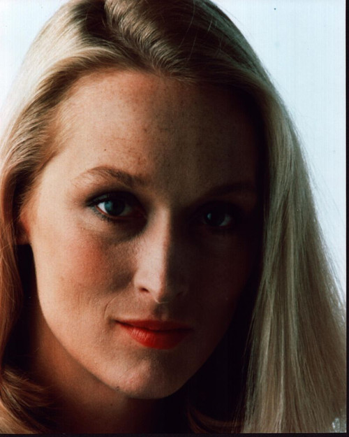 Meryl Streep Headshot White Background Photo Print - Item # MVM58885 ...