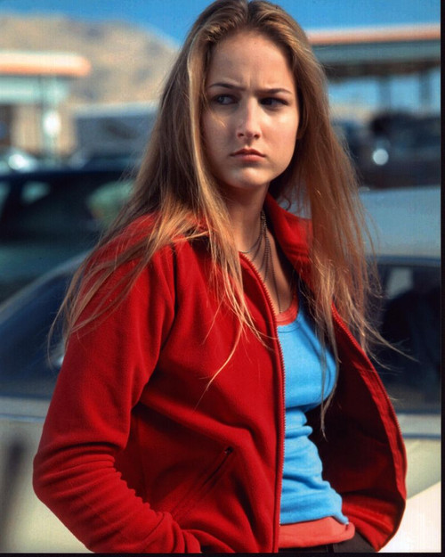 Leelee Sobieski In Red Hoodie Leaning On Car In Joy Ride Photo Print ...