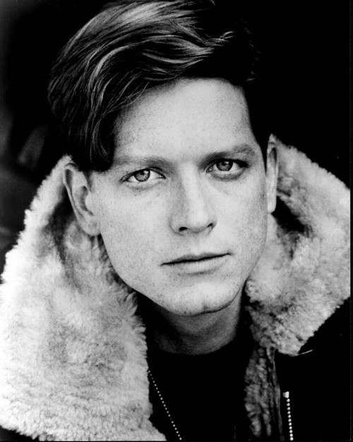 Eric Stoltz Headshot In Fur Collared Jacket For Memphis Belle Black And ...