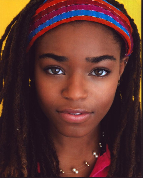 Ekeme Ekanem Close Up In Colorful Headband Photo Print - Item ...