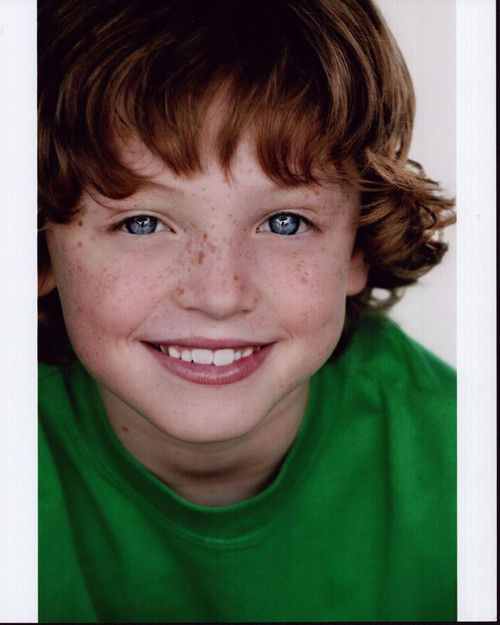 Kyle Red Silverstein Headshot In Green Shirt Photo Print Item