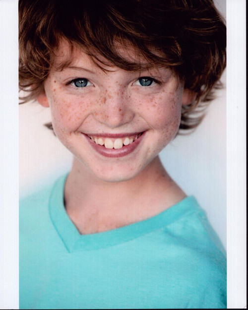 Kyle Red Silverstein Headshot In Blue Shirt Photo Print Item