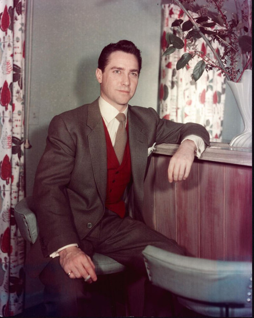 Richard Todd Sitting At Bar Photo Print - Item # MVM56226 - Posterazzi