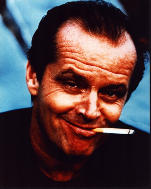 Jack Nicholson With Cigarette In Mouth Photo Print - Item # MVM60186 ...