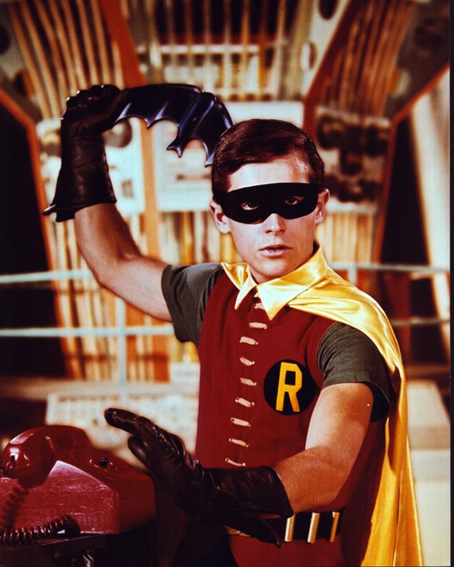 Burt Ward As Robin With Batarang Photo Print - Item # MVM56025 - Posterazzi