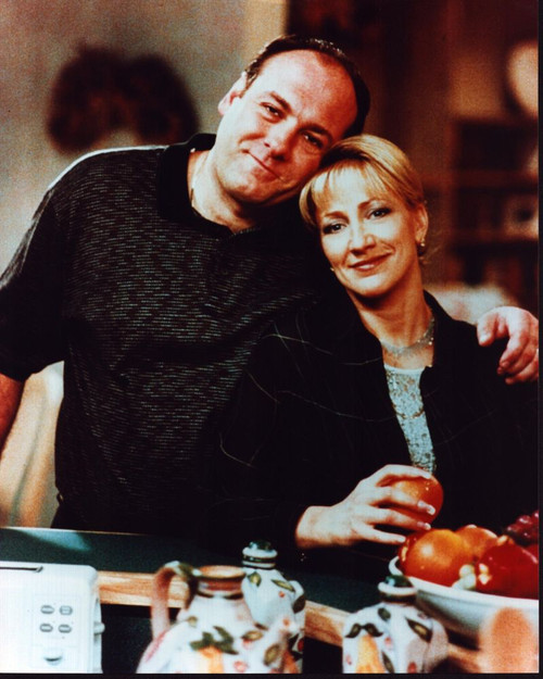 James Gandolfini And Edie Falco In The Sopranos Photo Print - Item # MVM55985 - Posterazzi