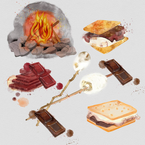 Smores Poster Print - Juliet Rose Philips - Posterazzi