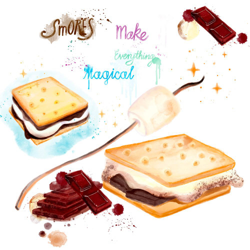 Smores Make Everything Magical Poster Print - Juliet Rose Philips ...