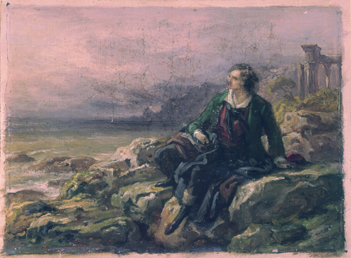 Byron Among The Ruins Of Greece Poster Print - Item ...