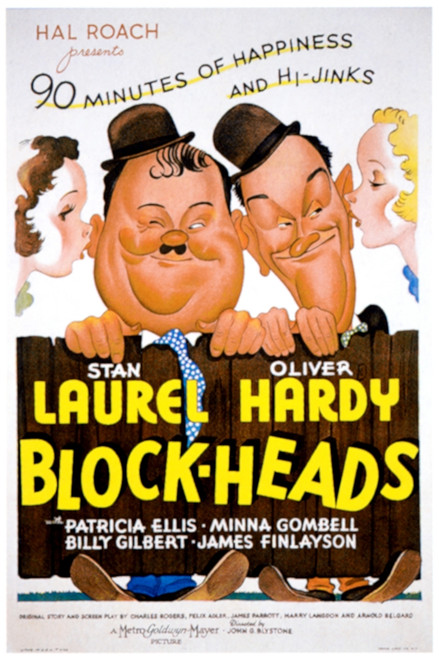 Block-Heads Movie Poster Masterprint - Item # VAREVCMMDBLOCEC001 ...