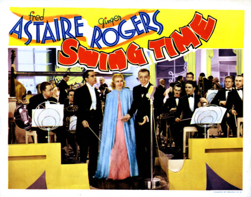 Swing Time Movie Poster Masterprint - Item # VAREVCM8DSWINEC020 ...